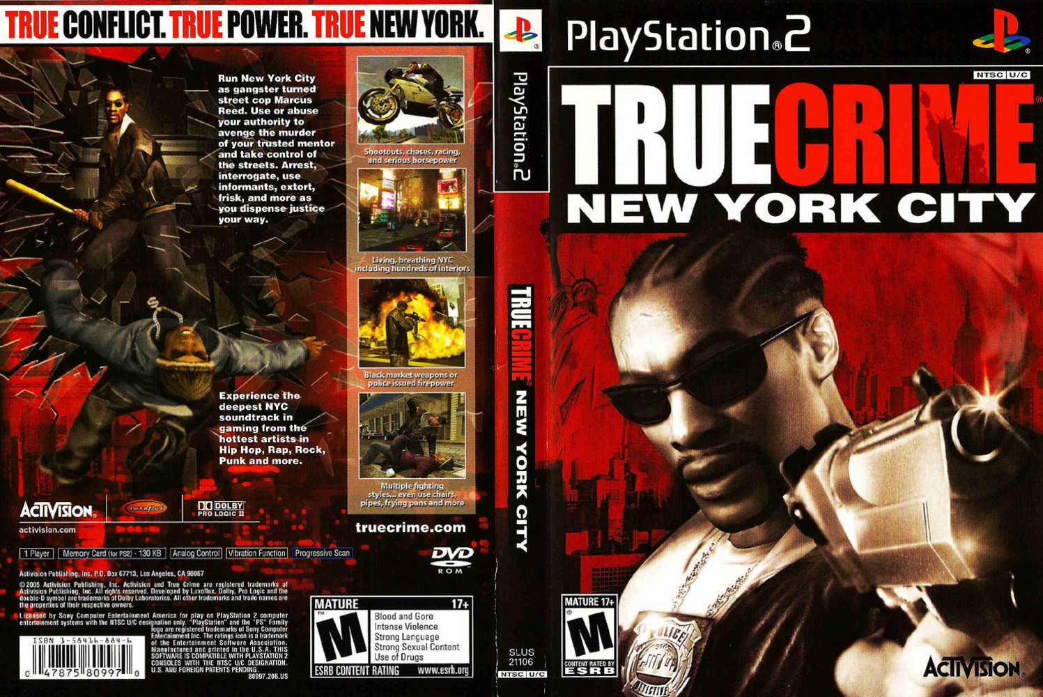 GABRIEL PS2: True Crime: New York City | PS2